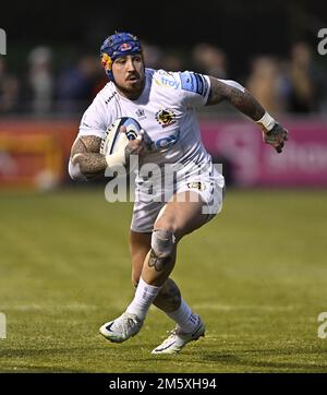 Barnet, United Kingdom. 31st Dec, 2022. Premiership Rugby. Saracens V ...