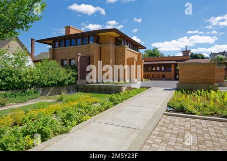 The landmark Martin House Complex is considered one of Frank Lloyd ...