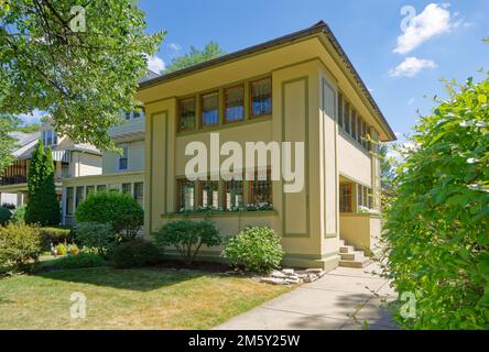 The landmark Martin House Complex is considered one of Frank Lloyd ...