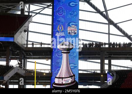 Atlanta, Georgia. 31st Dec, 2022. Ohio State band during NCAA football ...