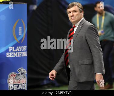 Atlanta, Georgia. 31st Dec, 2022. Georgia mascot during NCAA football ...