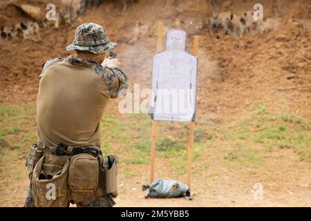 U.S. Marines with 3d Reconnaissance Battalion, 3d Marine Division ...
