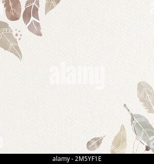 Rectangular Bohemian style border vector Stock Vector Image & Art - Alamy