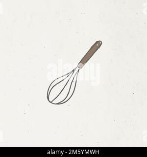 Doodle whisk design resource vector Stock Vector Image & Art - Alamy