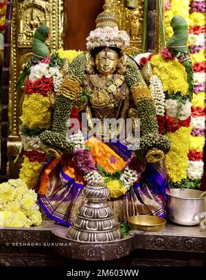 Devotees come to have the Dharshan of Hindu God Balaji the God of ...