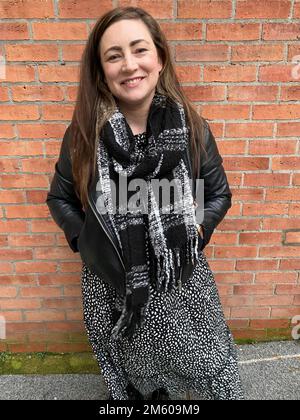Belfast schoolgirl Margaret Gibney at Downing Street where she met ...