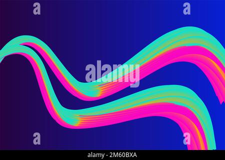 Colorful gradient graphics background. Vector illustration Stock Photo ...
