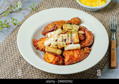 yangnyeom chicken, Korean Seasoned Fried Chicken : This dish is ...