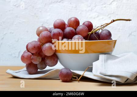Red grape vine (Vitis vinifera) in skin Stock Photo - Alamy