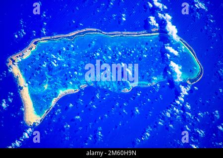Beaches in the Pacific Ocean. For NASA usage guidelines: refer to https ...