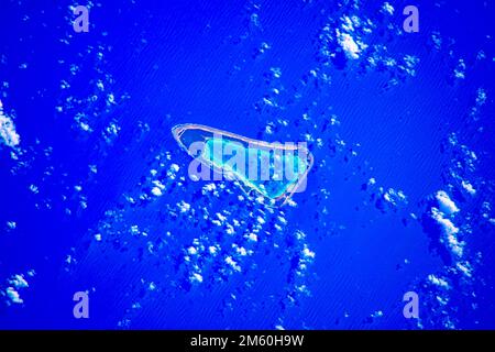 Beaches in the Pacific Ocean. For NASA usage guidelines: refer to https ...
