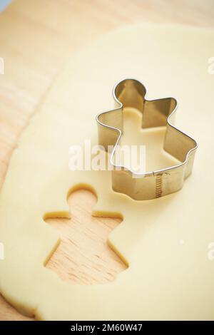 Biscuit making process, studio shot Stock Photo - Alamy
