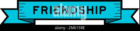 Ribbon label banner with word true value in red color on white ...