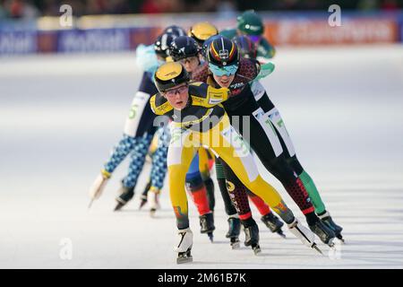 AMSTERDAM, NETHERLANDS - JANUARY 1: Eline Jansen of team Van Ramshorst ...