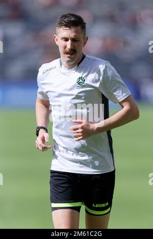 1st January 2023; CommBank Stadium, Sydney, NSW, Australia: A-League ...