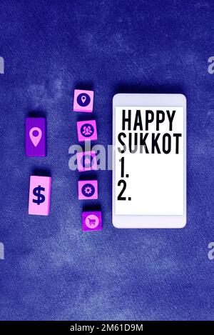 Writing displaying text Happy Sukkot. Business approach Ireland ...