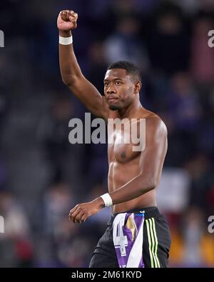 David Alaba of Real Madrid CF during the La Liga EA Sports match ...