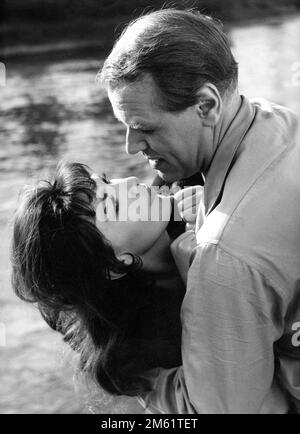 JULIETTE GRECO and O.W. FISCHER in WHIRLPOOL 1959 director LEWIS ALLEN ...