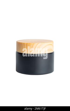 A white unbranded toothpaste tube isolated on a light blue background ...