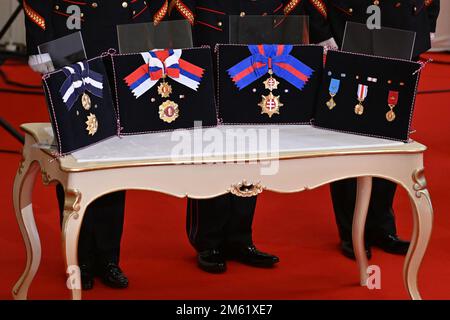 Bratislava, Slovakia. 01st Jan, 2023. Czech President Milos Zeman ...