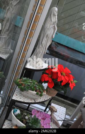 Jyderup/Denmark/31 December 2022/ Christmas decorations and new year ...