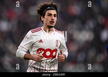 Cihan Canak of Standard de Liege in action during the friendly football ...