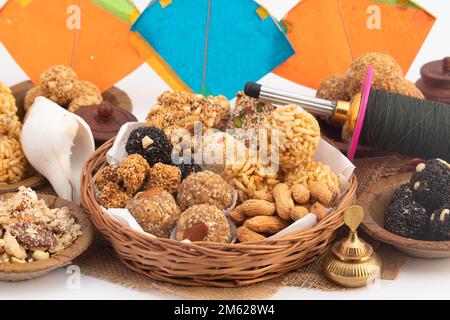 Indian Winter Delicacy viz. Tilgul, Til Mithai, Gajak, Chikki, Tilkut ...
