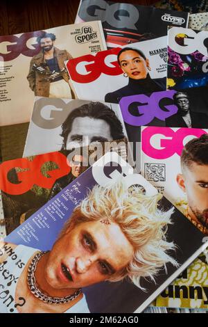 2022 issues of 'GQ" features celebrities on the covers, United States ...