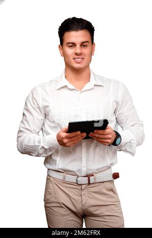 Portrait of a successful salesperson Stock Photo - Alamy