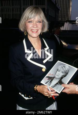 Anne Francis 1992 Credit: Ralph Dominguez/MediaPunch Stock Photo - Alamy