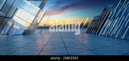 Triangle shape marble ground with thirty degree angle tilted ...