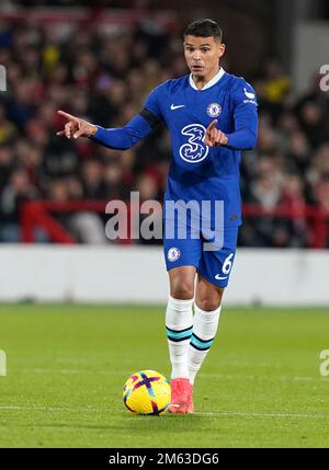 Nottingham, UK. 1st Jan, 2023. Christian Pulisic of Chelsea during the ...