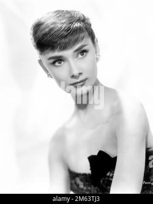 ROMAN HOLIDAY 1953 Paramount Pictures film with Audrey Hepburn Stock ...