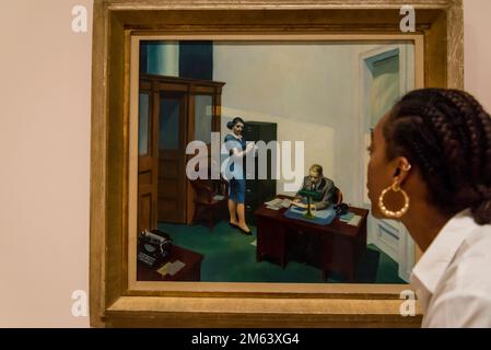 Office At Night Edward Hopper