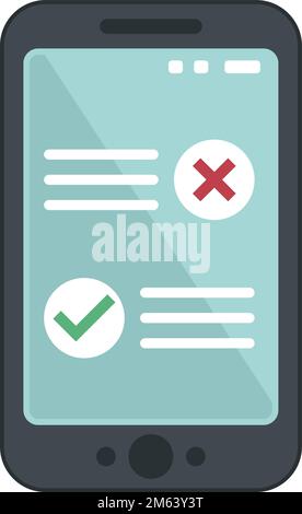 Tablet compare icon flat vector. Scale balance. Money finance Stock ...