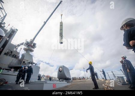 Guided-Missile Destroyer, inert ammunition, navy, training, U.S. Navy ...