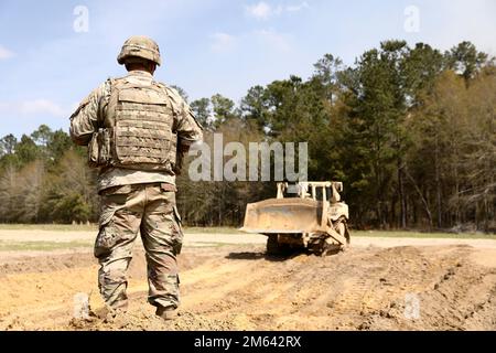Soldiers assigned to the 24th Ordnance Company, 87th Division ...