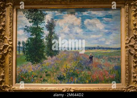 Poppy Fields near Argenteuil, Claude Monet, 1875, Metropolitan Museum ...