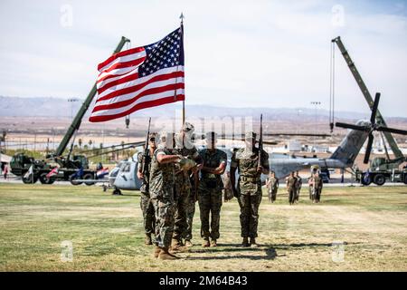 A Combat Center Sergeant Major retires after 30 years of service during ...
