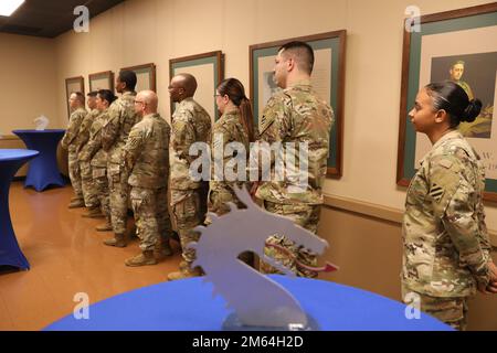 Reservists who filled key positions on the brigade staff while the ...