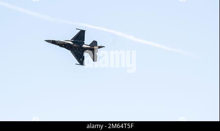 Capt. Aimee “Rebel” Fiedler, F-16 Viper Demonstration Team pilot and ...