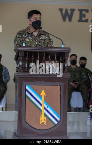 Philippine Army Maj. Gen. Francisco Ariel A. Felicidario III, Commander ...