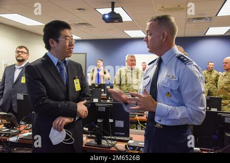 Maj Gen Richard Neely, Adjutant General, State of Illinois, speaks on ...