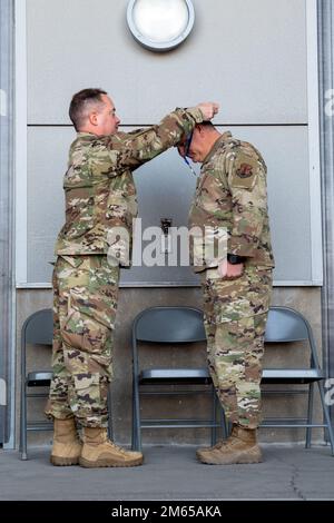 Col. Brian Gunderson, director of staff assigned to the Nevada Air ...