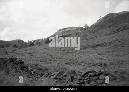 1950s, historical, hillside, Lakedistrict, Cumbria, England, UK Stock ...