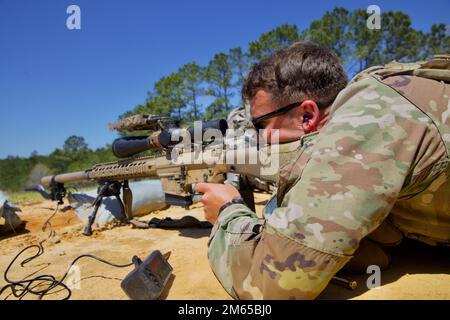 U.S. Army Sgt Ryan Bozell a Army Sniper assigned to Headquarters ...