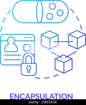 Encapsulation concept icon Stock Vector Image & Art - Alamy