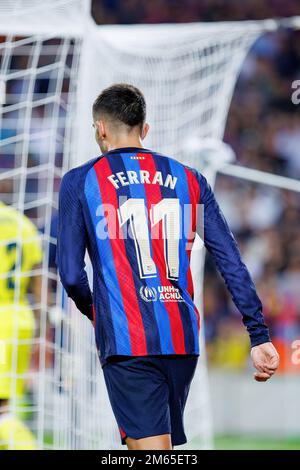 Ferran Torres of FC Barcelona during the UEFA Europa League match ...