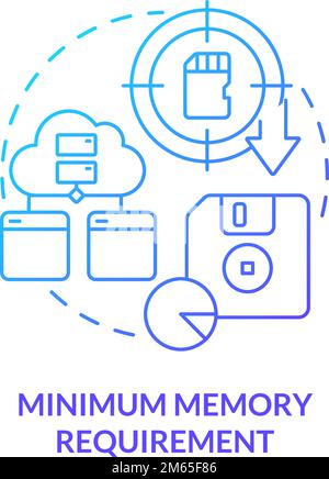 Procedural programming blue gradient concept icon Stock Vector Image & Art - Alamy