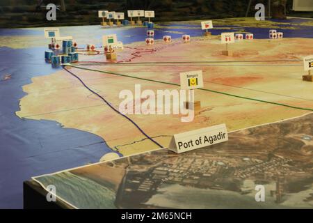 The ROC Drill was supplemented by a map demonstration with visual aids ...